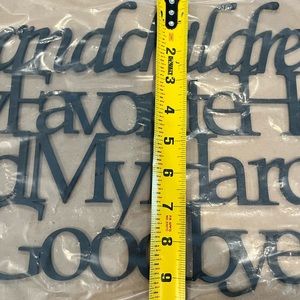 Art | New Hand Crafted Wood Word Wall Art Sign | Poshmark